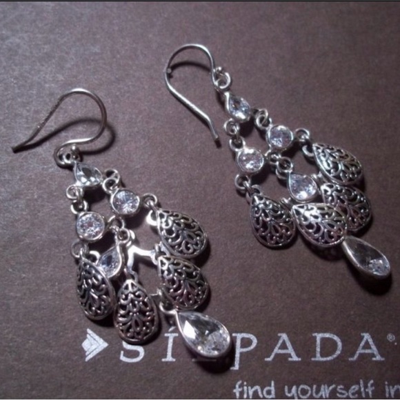 Silpada | Jewelry | Silpada Vintage Htf Sterling Cubic Zirconia ...